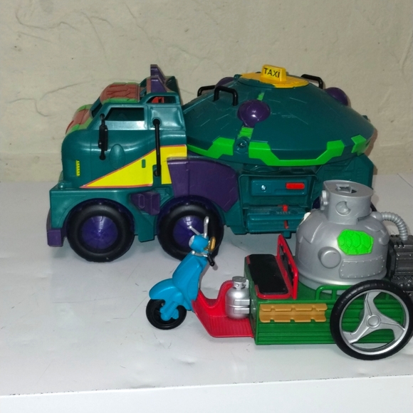 Viacom | Toys | Vintage Teenage Mutant Ninja Turtles Vehicles | Poshmark